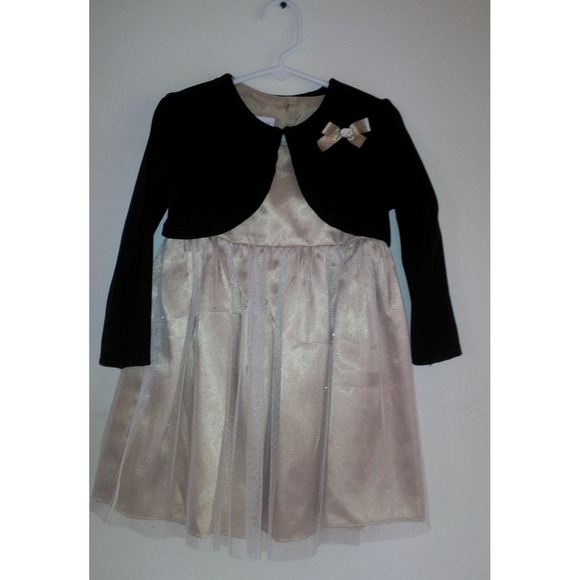 Bonnie Jean | Dresses | New Bonnie Jean Girls Shiny Dress Jacket ...